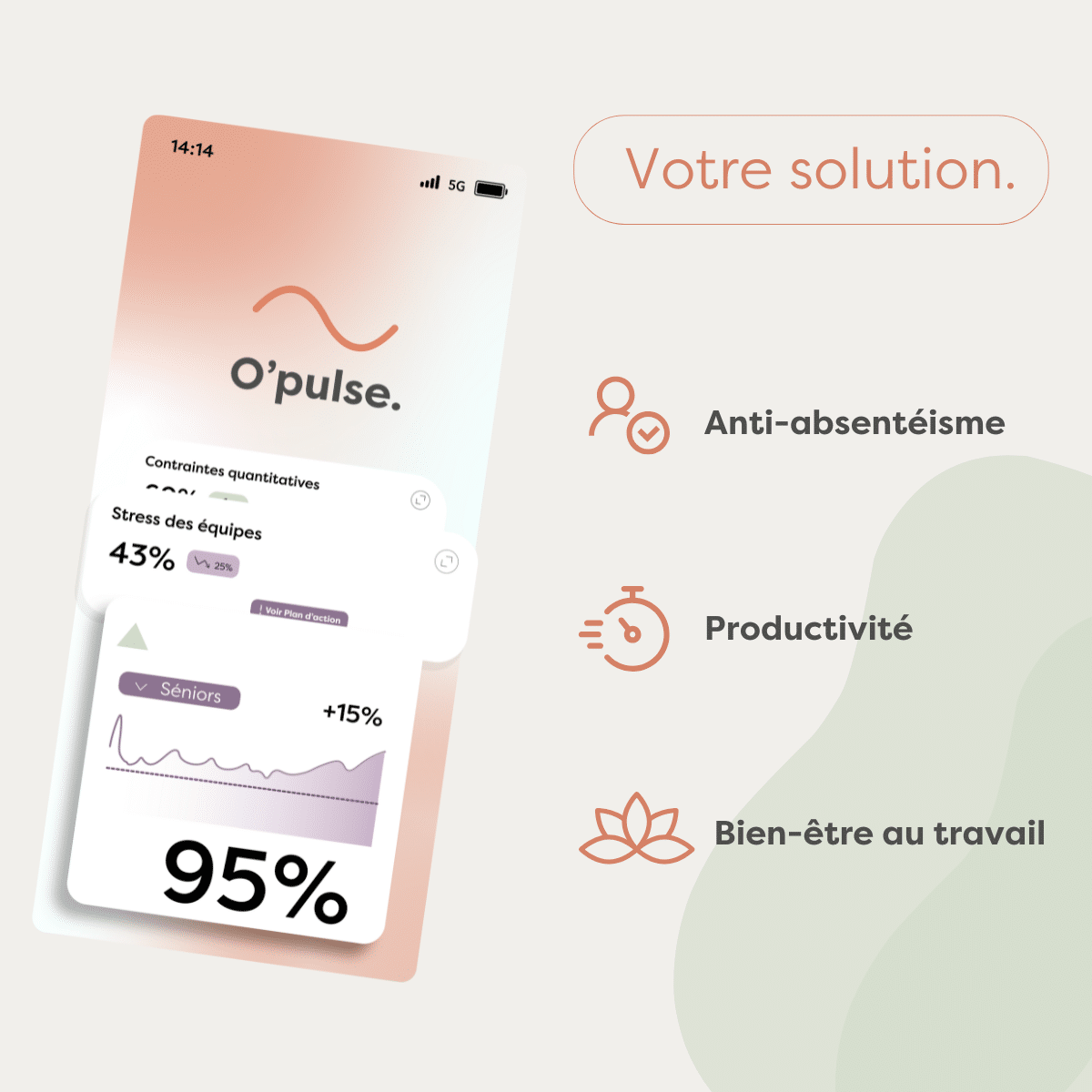 O'pulse, le baromètre psychologique des salariés - OPULSE